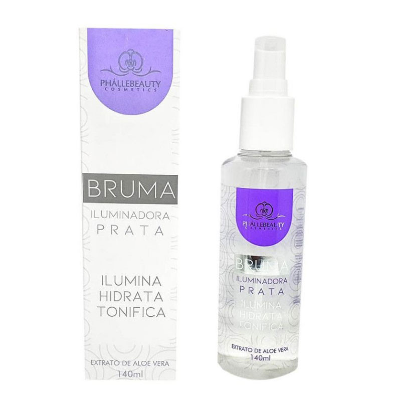 Bruma Iluminadora Prata Phallebeauty - RM MAKE-UP