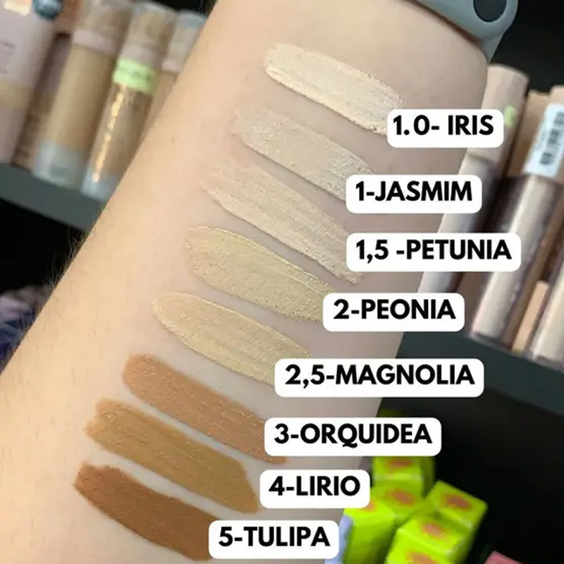 Corretivo Líquido 3 Orquídea Boca Rosa- RM MAKE-UP