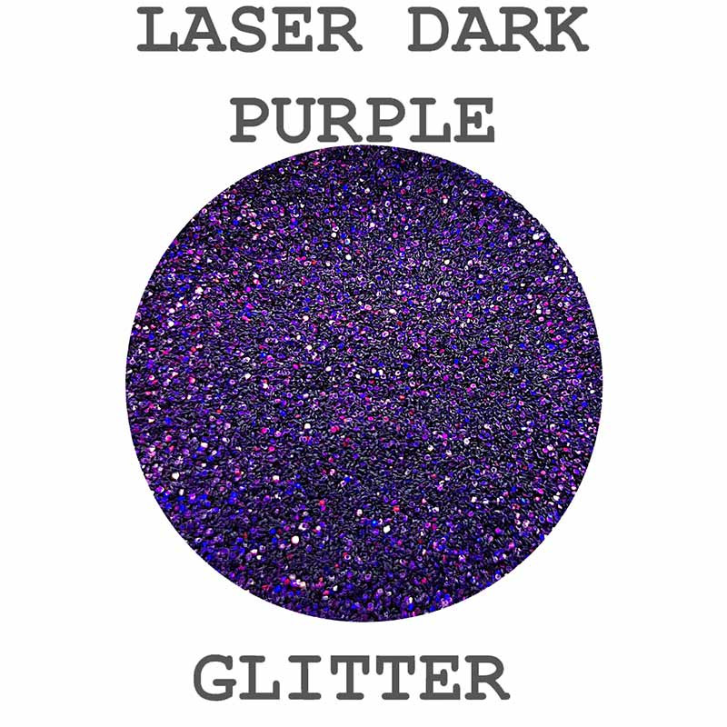 Glitter Laser Dark Purple Color Pigments